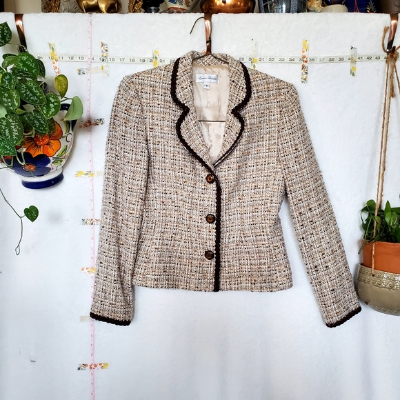 Enrico Baldini | Jackets & Coats | 9s Enrico Baldini 4 Khaki Cropped ...